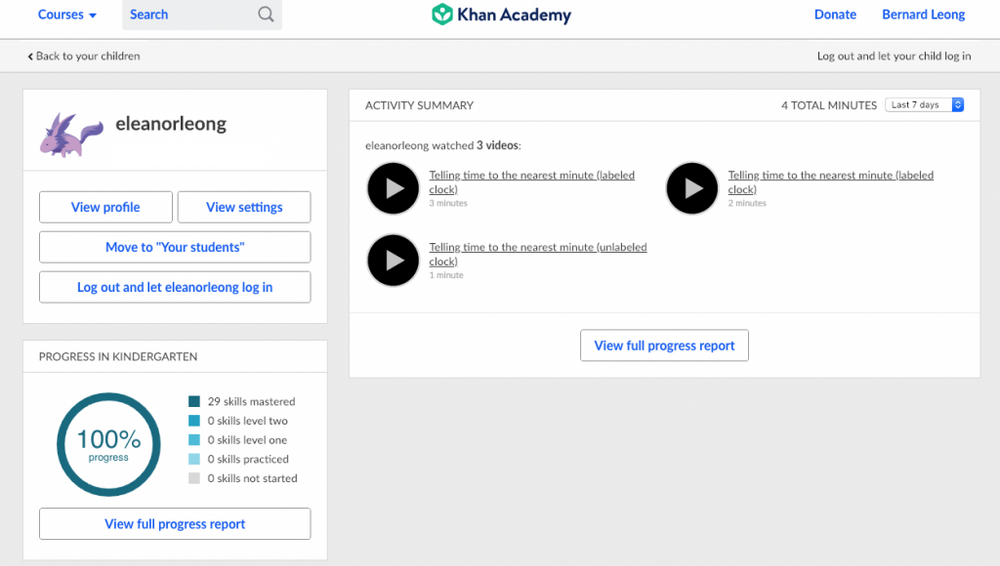 What have I learned so far from taking my daughter through Khan Academy?